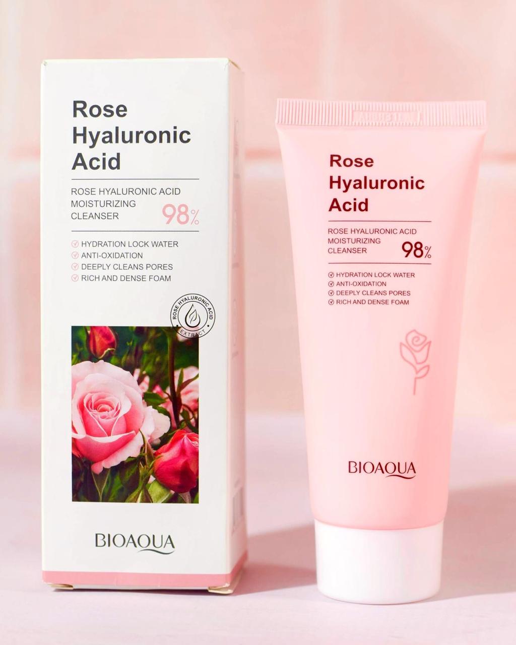 Jabón de rosas con AH Bioaqua limpia e hidrata – Kofra Beauty co