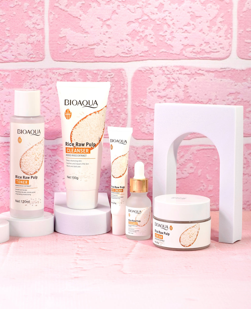 Kit de Arroz por 5 productos Bioaqua – Kofra Beauty co