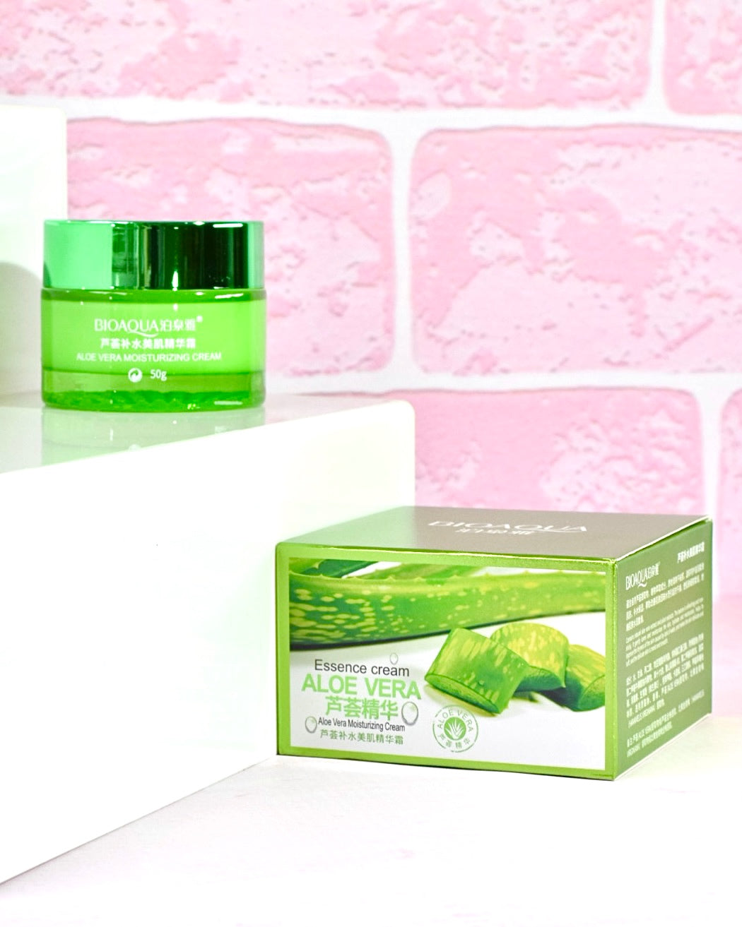 Crema Hidratante Aloe Vera Bioaqua calma y suaviza – Kofra Beauty co